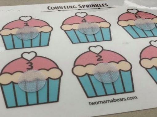Free Hands-On Math Activity for Preschoolers: Counting Sprinkles! - Two ...
