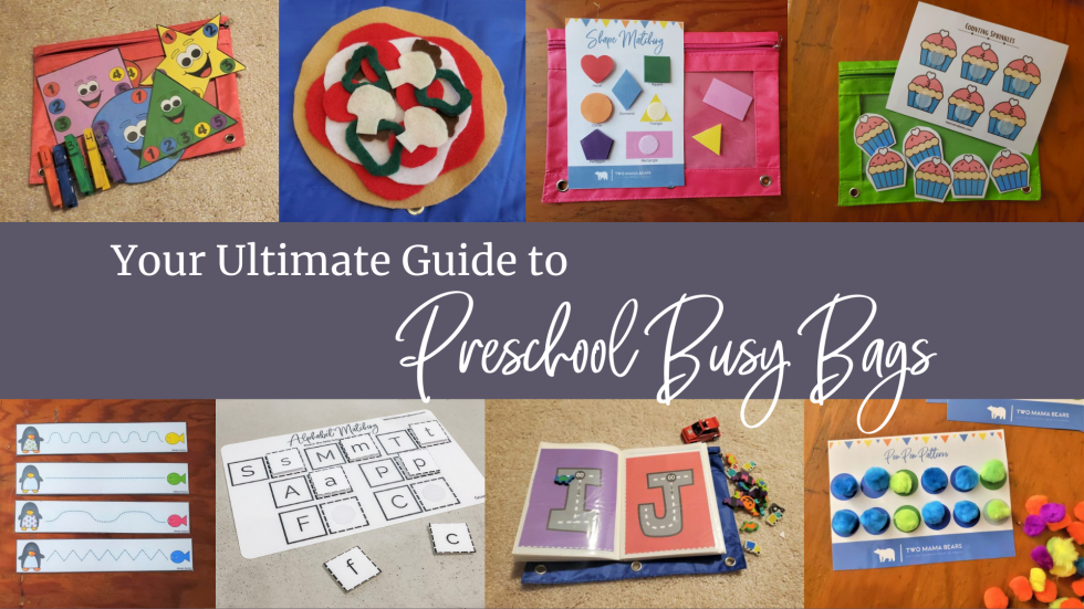 Your Ultimate Guide to Preschool Busy Bags (15 Activity Ideas Included ...
