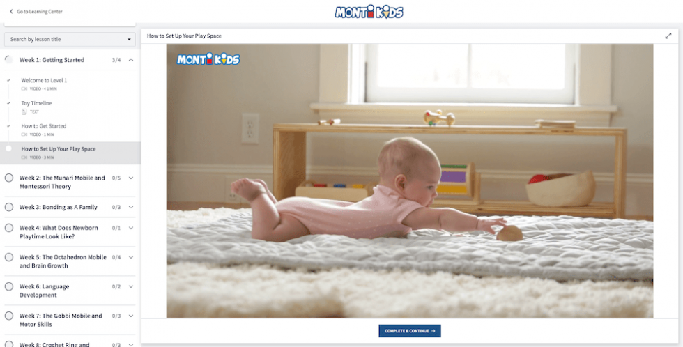 Monti Kids 0-3 Months Montessori Play Set Review - Two Mama Bears