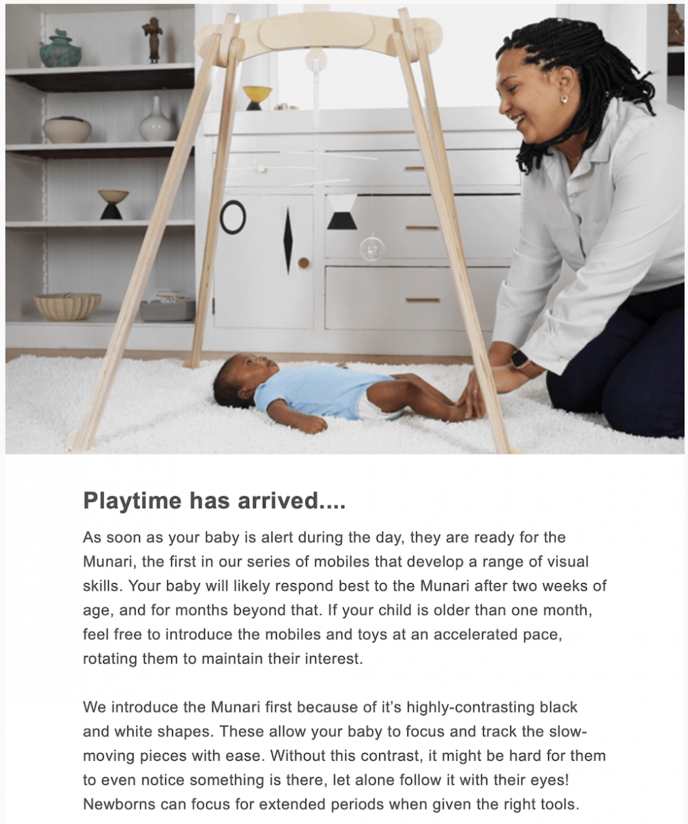 Monti Kids 0-3 Months Montessori Play Set Review - Two Mama Bears