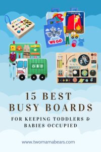 15 Best Busy Boards For Keeping Toddlers & Babies Occupied - Two Mama Bears