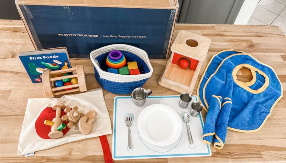 Monti Kids 7-9 Months Montessori Play Set Review - Two Mama Bears