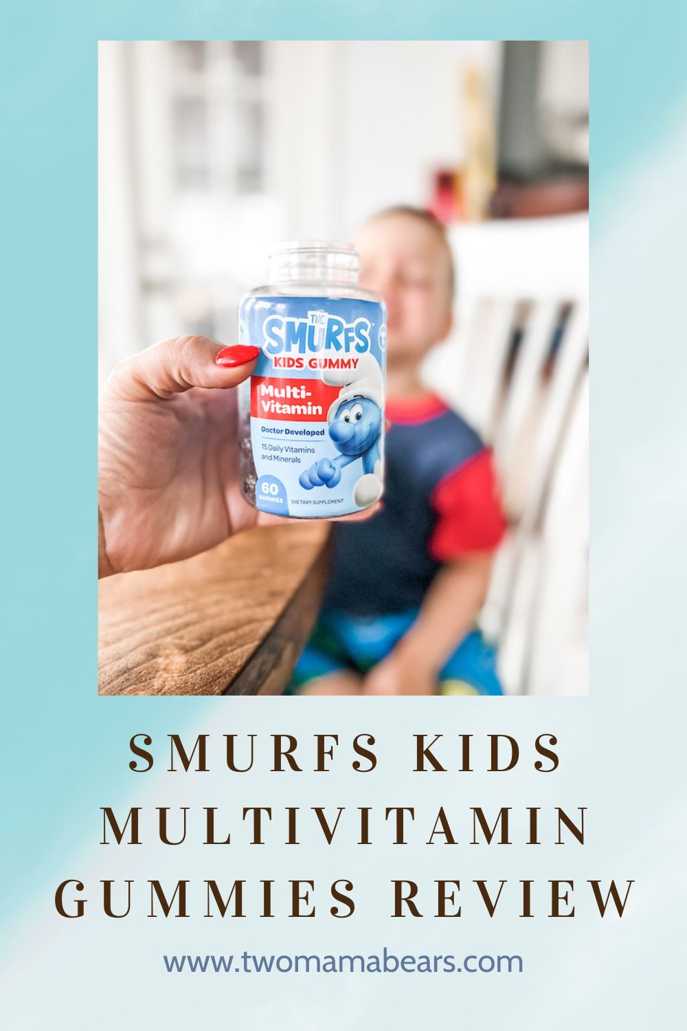 Smurfs Kids Multivitamin Gummies Review - Two Mama Bears