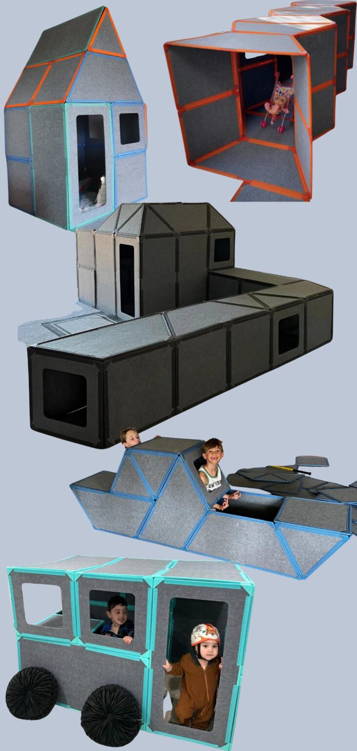 Superspace Tiles Review: Coolest Magnetic Building Toy? - Two Mama Bears